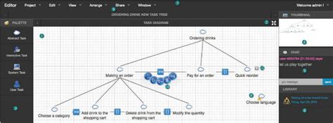 Overview Of The Flexilab Task Model Editor Single Editing Area View