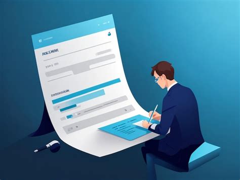 Premium Photo Financial Data Monitoring And Analysis Businessman Standing In Front Of