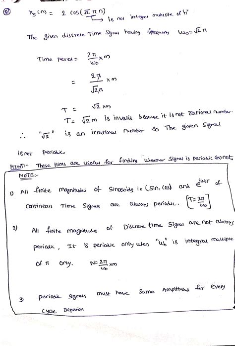 Solved Which Of The Following Sequences Are Periodic Also Find Their Course Hero