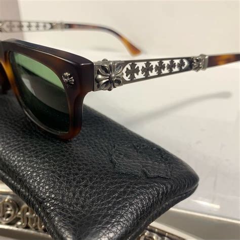 Chrome Hearts “instabone 2” Matte Butterscotch Tortoise Silver Decor