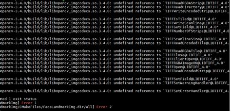 Get Error In Cmake · Issue 617 · Tadasbaltrusaitisopenface · Github
