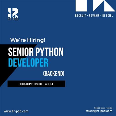 Hr Pod Hiring Talent Globally On Linkedin Restfulapis Pytorch Postgresql Tensorflow