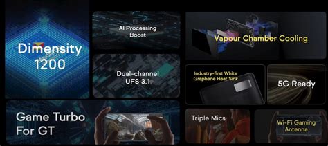 POCO F3 GT With 6 67 Inch FHD 120Hz AMOLED Display Dimensity 1200 Gaming Triggers 5065mAh