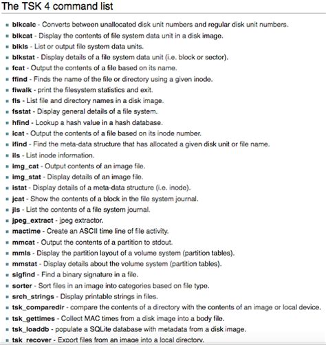 Digitalresidues Forensics Getting Started With The Sleuth Kit Pt 2