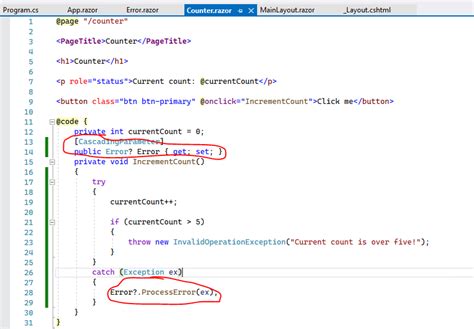 handling exceptions globally without try catch microsoft qanda
