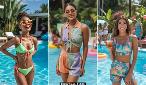 17 Cute Pool Party Outfit Ideas For Women Thrivenaija