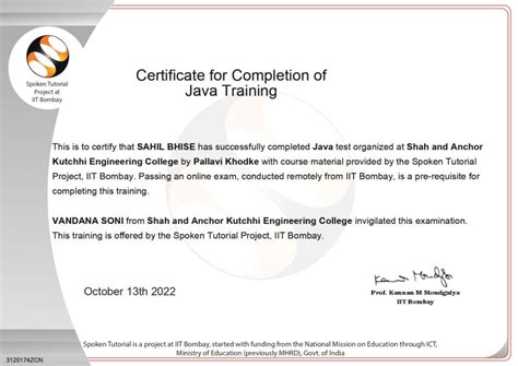 Sahil Bhise On Linkedin Iitbombay Sakec Javaprogramming Java Training