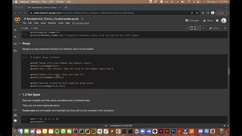 11 785 Deep Learning Recitation 0a Python Fundamentals Part 12 Youtube
