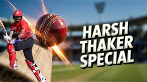 The Canadian Cricketer Harsh Thaker Youtube