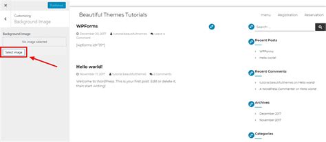 How To Add Wordpress Background Image Step By Step Tutorial Beautifulthemes Blog
