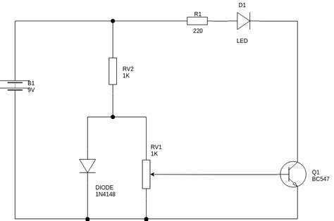 Heat Sensor Circuit Diagram Template
