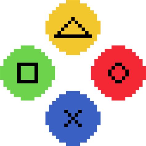 Joystick Controller Buttons Gaming Controls Symbol 55614640 Png