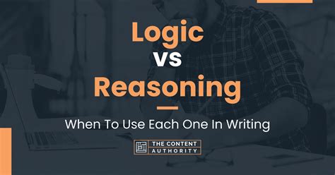 Difference Between Reasoning And Logic At Eldon Berthold Blog