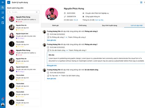 Hrm Tuyển Dụng By Ngoc Quynh Pham On Dribbble