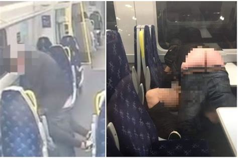 Couple Caught On CCTV Engaging In Multiple Sex Acts On Glasgow Train Table