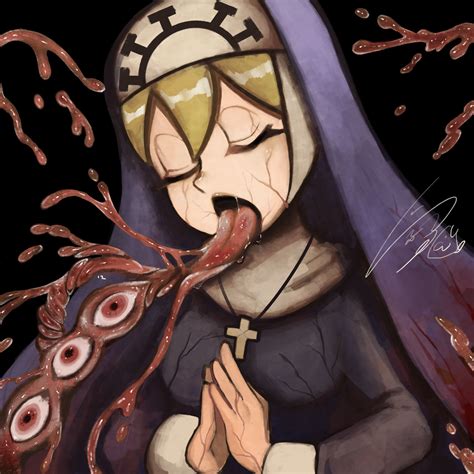 Raphusovo Double Skullgirls Skullgirls Highres 1girl Black