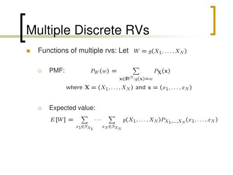 Ppt Enee 324 Conditional Expectation Powerpoint Presentation Free