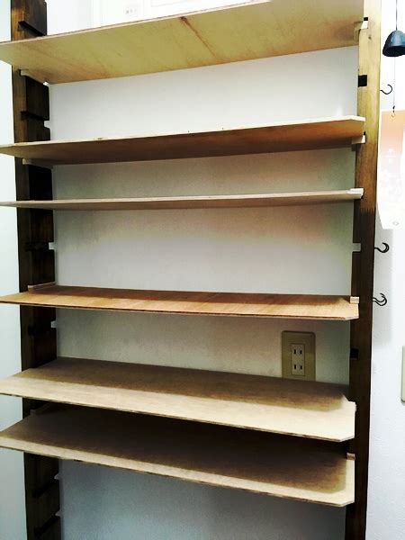 【賃貸diy】狭い玄関でも！スリムなシューズラック（靴箱）の作り方。 旅男ライフ