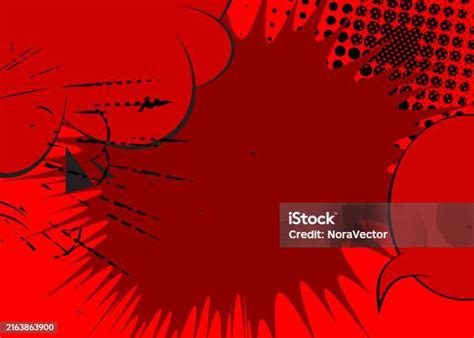 빨간 만화 배경 만화책 추상 배경 복고풍 벡터 만화 팝 아트 일러스트 디자인 경외감에 대한 스톡 벡터 아트 및 기타 이미지 경외감 고풍스런 광고 Istock