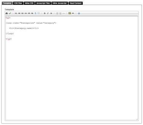 editing content templates branch cms documentation