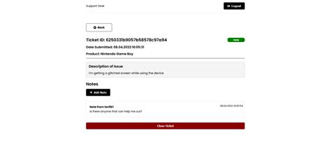 Support Desk App Using React Redux And Mongodb