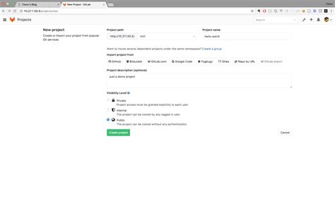 Continuous Delivery System Based On Gitlab