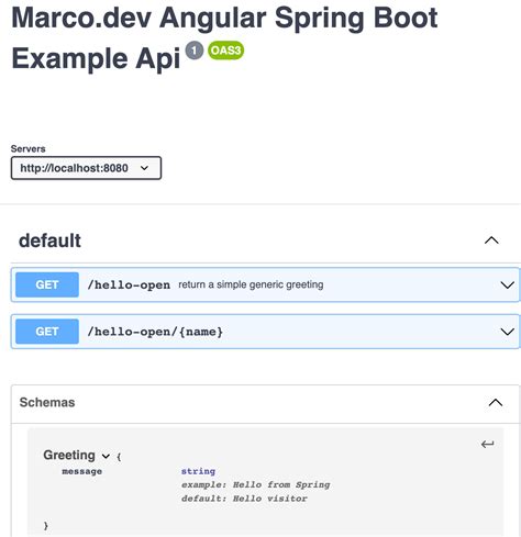 Spring Boot Openapi Generator Example