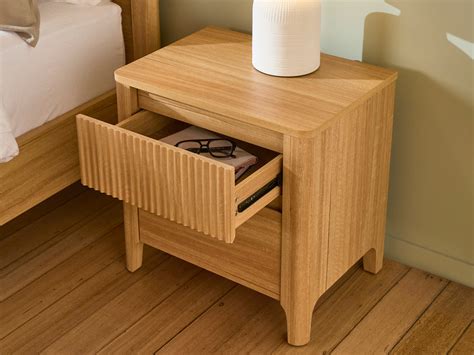 Matilda Bedside Table 2 Drawer Snooze