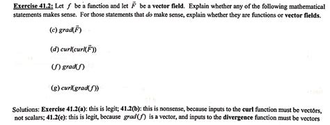 Solved Let F Be A Function And Let F Vector Be A Vector Chegg Com