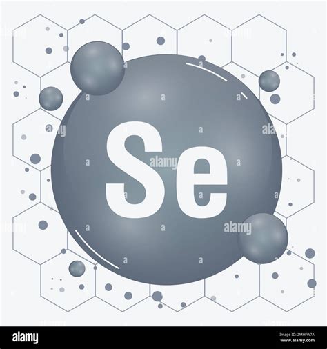 Selenium Se Minerals For Health Mineral Vitamin Complex Medical And Dietary Supplement Health