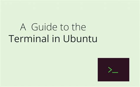 A Guide To The Ubuntu Terminal LinuxForDevices