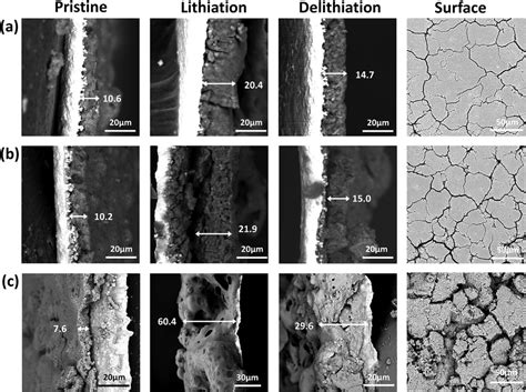 Cross Section SEM Images Of A Si SSC4SA B Si SSC6A And C Download Scientific Diagram
