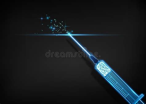 Spuit Naald En Spuit Vector Illustratie Vector Illustratie
