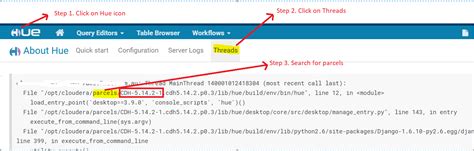 how to find cdh cloudera s distribution including apache hadoop version using hue stack overflow