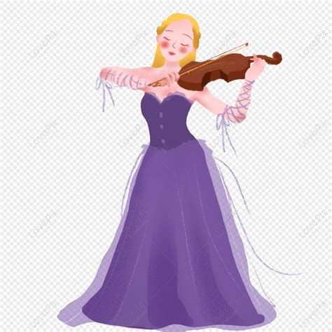 바이올린 연주 Png 일러스트 무료 다운로드 Lovepik