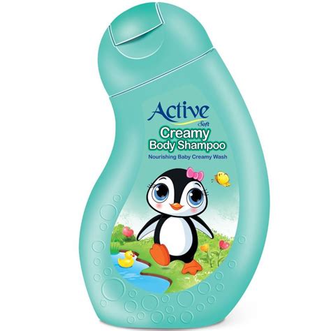 قیمت و خرید شامپو بدن بچه اکتیو مدل کرمی حجم 250 میلی لیتر بسته 2 عددی
