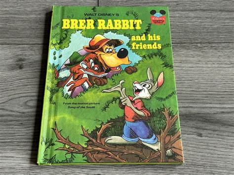 Brer Rabbit And His Friends Hardback Book Song Of The South