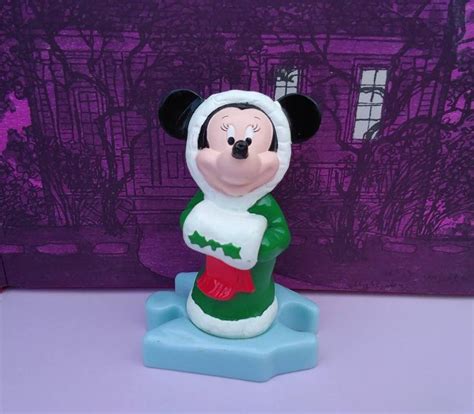 Minnie Mouse Mickeys Pnce Upon A Christmas Mcdonalds Toy Winter
