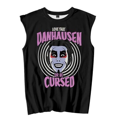 Danhausen Merch Unisex Sleeveless Casual Workout T Shirt Breathable