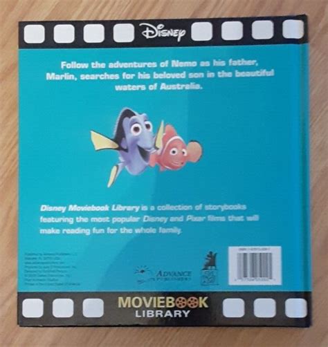 Disney Pixar Finding Nemo Moviebook Libary Ebay