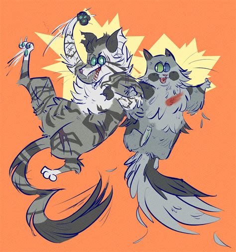 Dovewing And Ivypool By Dear Deerr On Deviantart