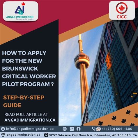 How To Apply For New Brunswick Critical Worker Pilot Program