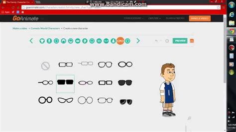 How To Make My Goanimate Avatar Youtube