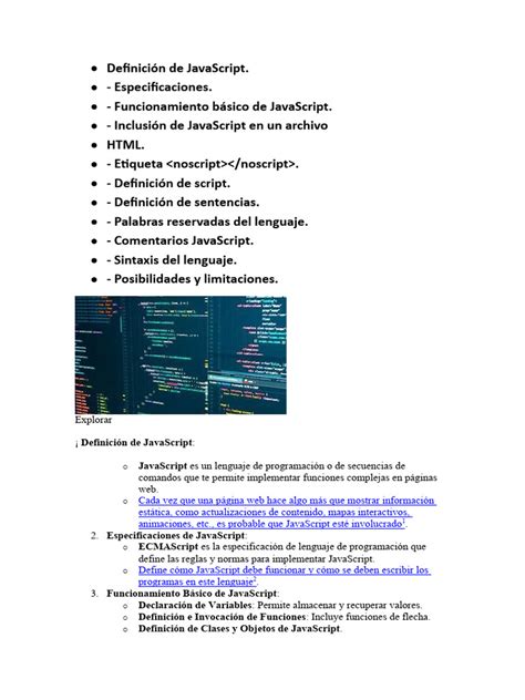 definición de javascript pdf script java lenguaje de programación
