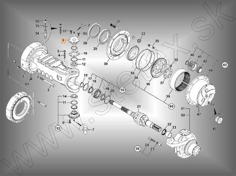 D Pin Pivot For Axle JCB STETEX Sk