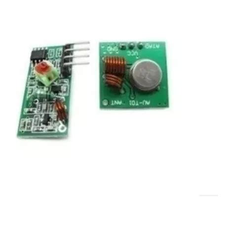 5 X Módulo Rf Transmissor Receptor 433mhz Am Arduino Pic Av Parcelamento Sem Juros