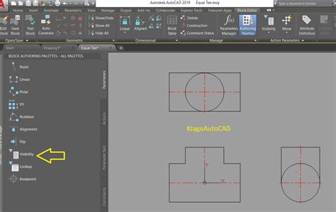 Cara Membuat Dynamic Block Di Autocad Part I Jago AutoCAD