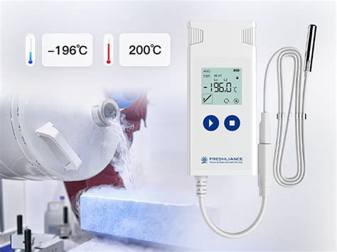 196℃ Liquid Nitrogen Temperature Data Logger Manufacturer Freshliance Electronics Co Ltd