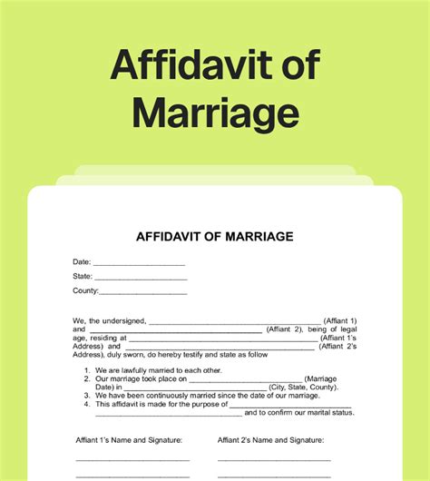 Affidavit Of Previous Address Form Printable Pdf Download