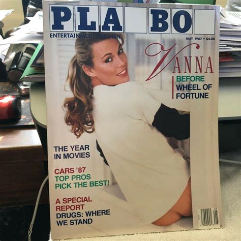 Vintage Like New May 1987 Playboy Magazine Vanna White Cover Issue